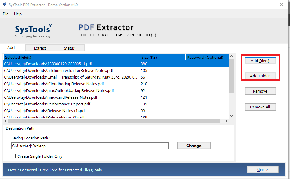 How to Open Attachments in a PDF File & Download in Hard Disk?