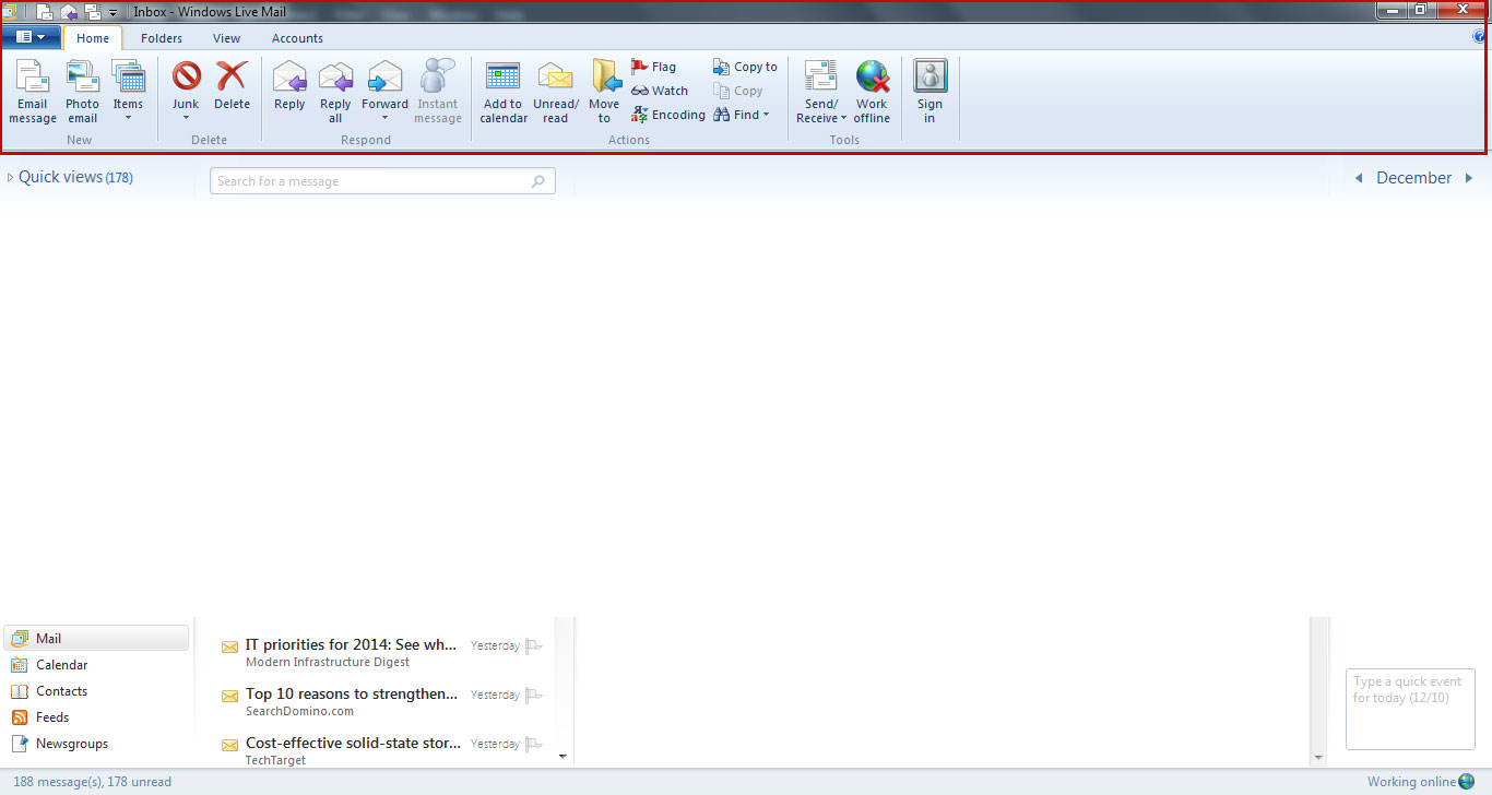 Windows Live Mail for Windows 7 - SysTools Blog