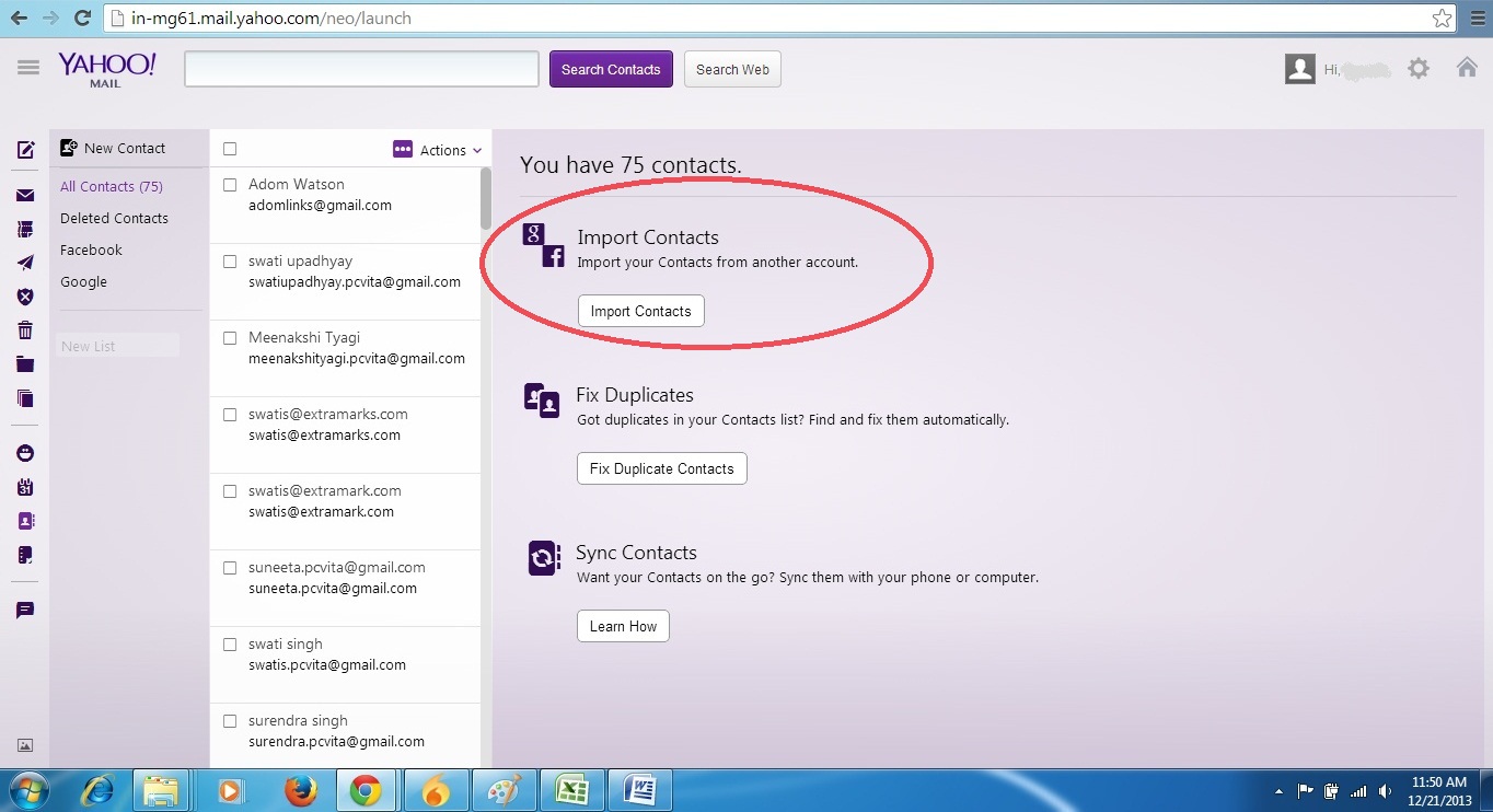 How to import contacts to Yahoo Mail? - SysTools Blog