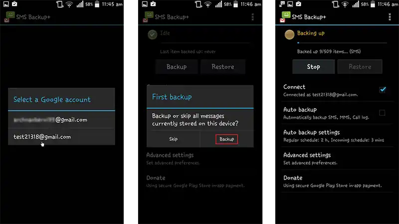 Backing Up Android SMS, MMS, Calls, and Whatsapp Chat to Gmail ...