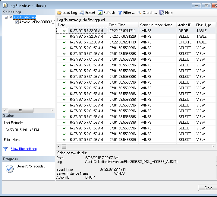 Technique For Sql Server Database Auditing 9018