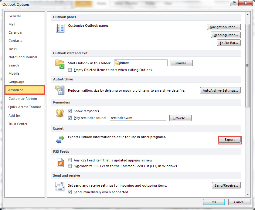 Export Outlook Email Addresses To Excel 2016 2013 2010