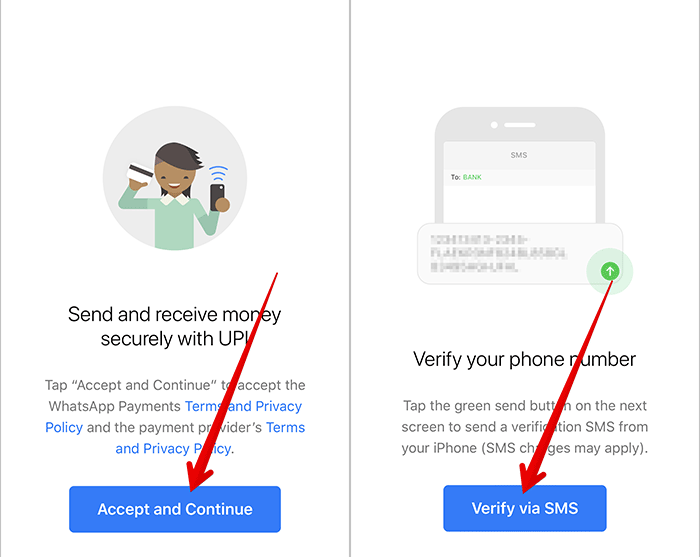 WhatsApp UPI Payment : Send money to any UPI ID via WhatsApp